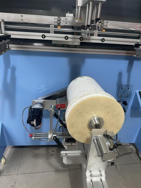 Quality Cylinder Large size Screen Printer With Color Sensor For Big Bucket for sale