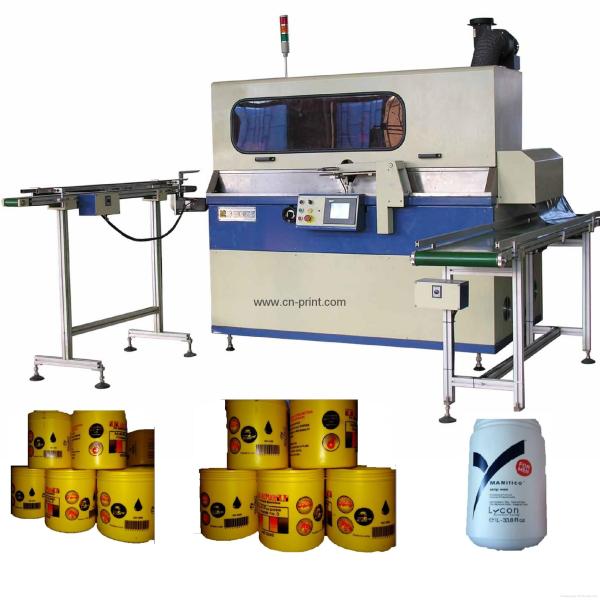 Quality Automatic one colour cylinder Screen Printer for sale