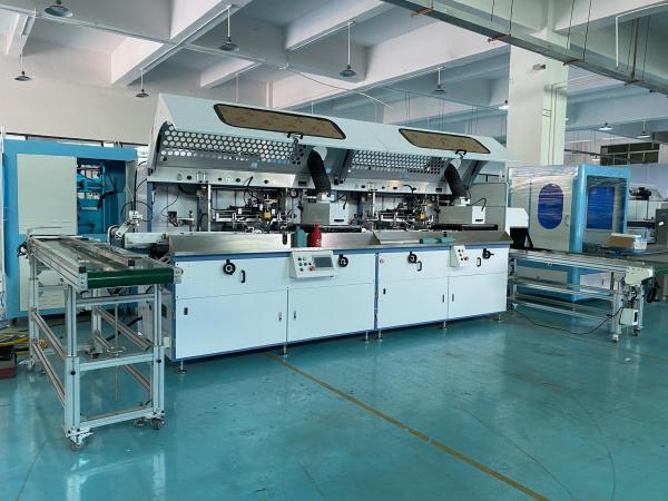 Quality Plastic bottle Automatic two colour cylinder UV Screen Printer for sale