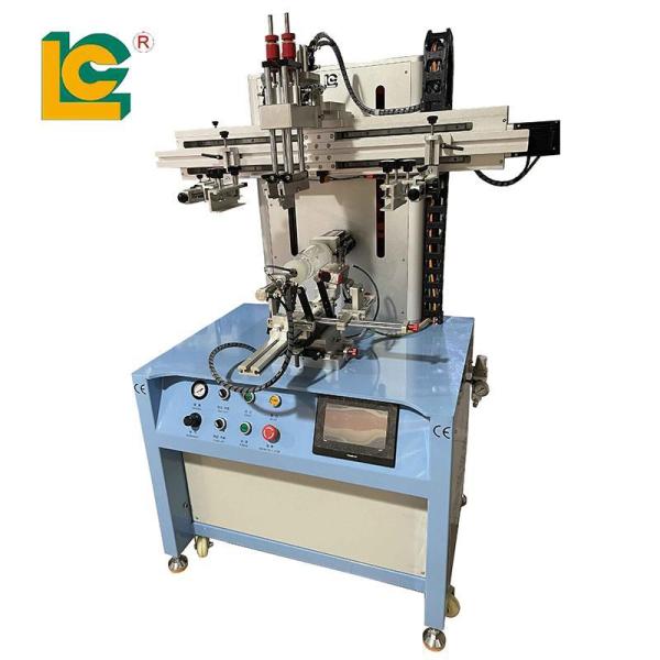Quality Servo system CNC Cylindrical Screen Printer For Water Bottle for sale