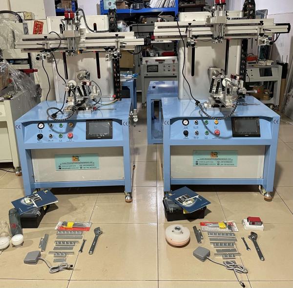 Quality Servo system CNC Cylindrical Screen Printer For Water Bottle for sale