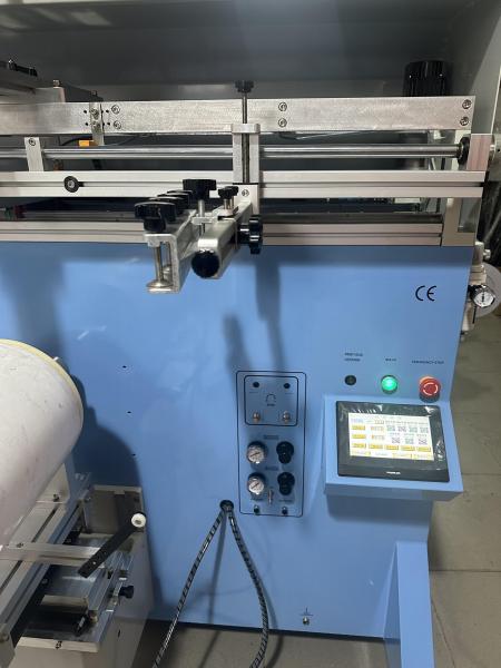 Quality Cylinder Large size Screen Printer With Color Sensor For Big Bucket for sale