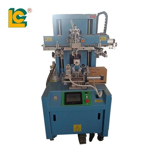 Quality Fan-shaped Bottle Silk Screen Printing Machine with color sensor for sale