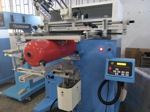 Quality Cylinder Large size Screen Printer For Big Bucket Fire Extinguisher for sale