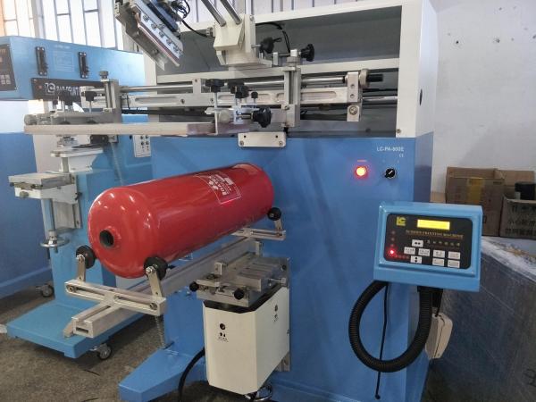 Quality Cylinder Large size Screen Printer For Big Bucket Fire Extinguisher for sale