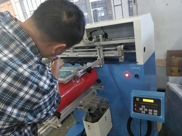 Quality Cylinder Large size Screen Printer For Big Bucket Fire Extinguisher for sale