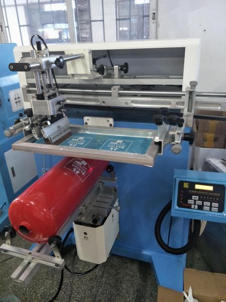 Quality Cylinder Large size Screen Printer For Big Bucket Fire Extinguisher for sale
