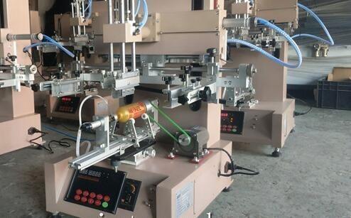 Quality Ce Standard Bottle Printer semi Auto Screen Printing Machine For Plastic Botle for sale