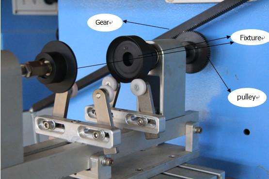 Quality Pneumatic Cylindrical Screen Printing Machine Bottle Stand for sale