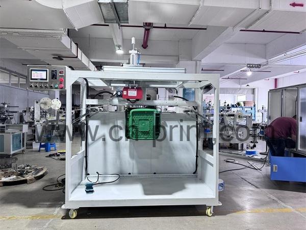 Quality Plane Servo Garbage Can plastic Bin Heat Transfer Machine for sale