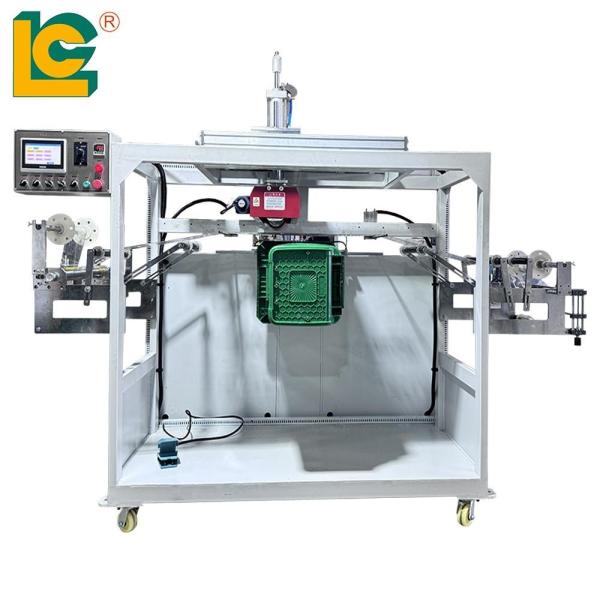 Quality Plane Servo Garbage Can plastic Bin Heat Transfer Machine for sale