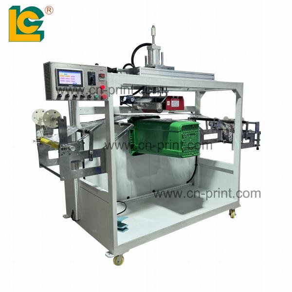 Quality Plane Servo Garbage Can plastic Bin Heat Transfer Machine for sale