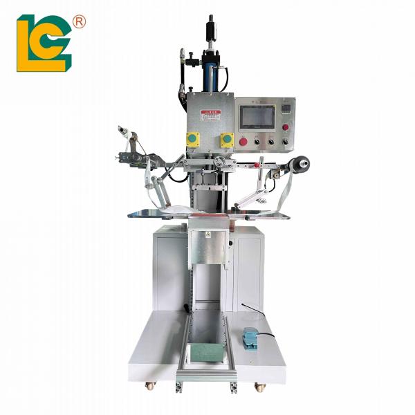 Quality larger size plastic container Custom PLC control hot foil stamping machine for sale
