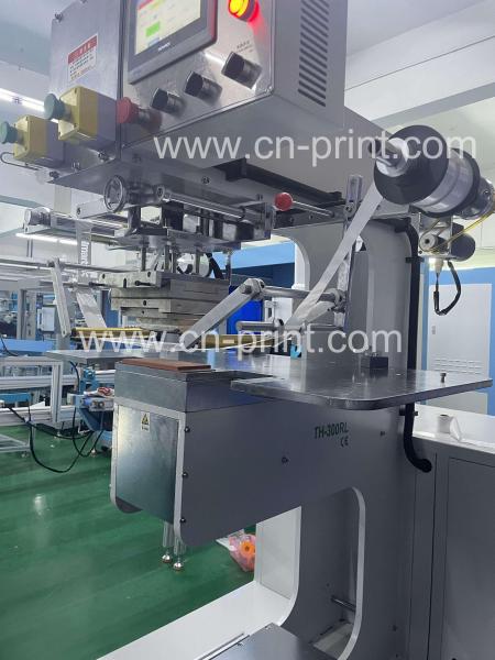 Quality larger size plastic container Custom PLC control hot foil stamping machine for sale