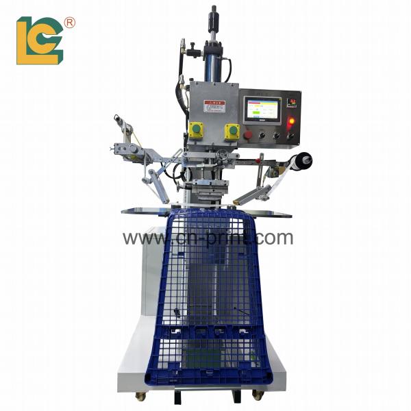 Quality larger size plastic container Custom PLC control hot foil stamping machine for sale