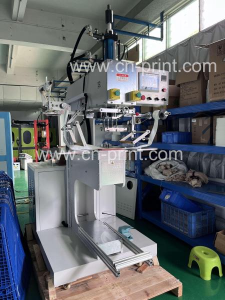 Quality larger size plastic container Custom PLC control hot foil stamping machine for sale