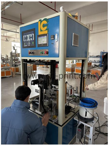 Quality Ultra-precision micro letter wheel CCD positioning auto hot stamping machine for sale