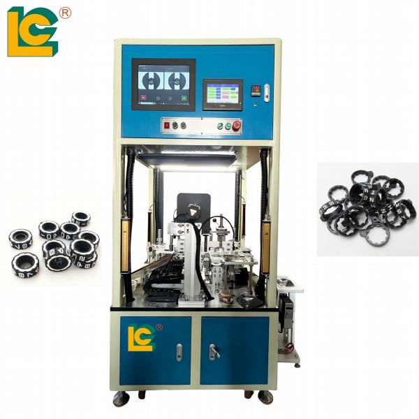 Quality Ultra-precision micro letter wheel CCD positioning auto hot stamping machine for sale