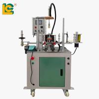 China Irregularly shaped bottle cap container edge profiling hot stamping machine for sale