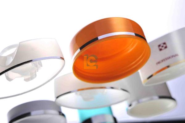 Quality Irregularly shaped bottle cap container edge profiling hot stamping machine for sale