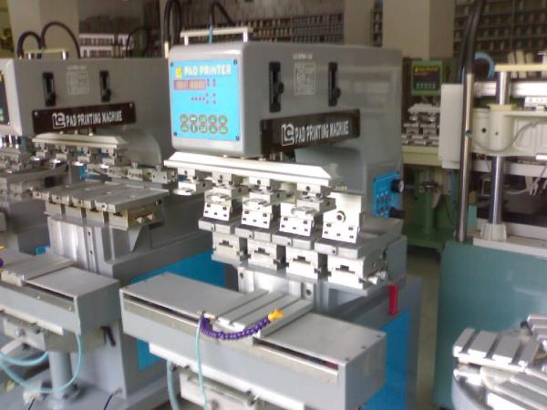 Quality Six Colour Closed ink Cup Pad Printer for sale