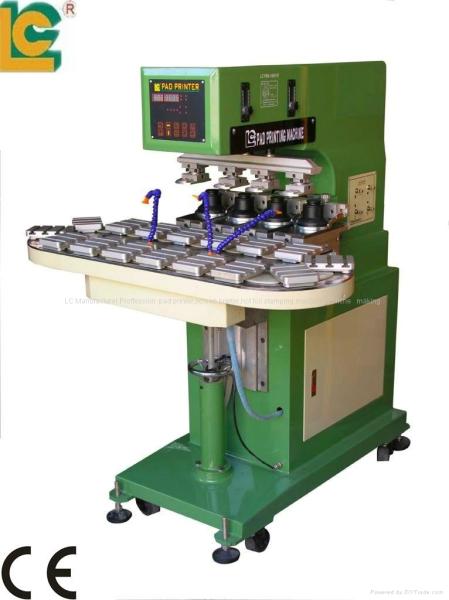 Quality 4-Colour Conveyor & sealed cup Pad Printer for sale