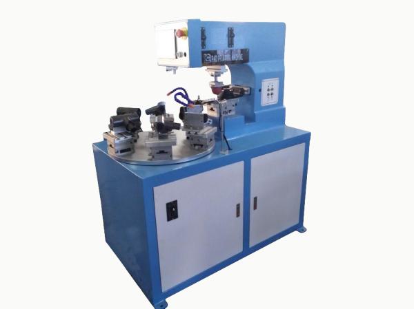Quality 6 station rotary pad printing machine optical frame pad printing machine for sale
