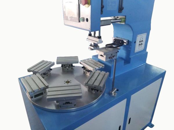 Quality 6 station rotary pad printing machine optical frame pad printing machine for sale