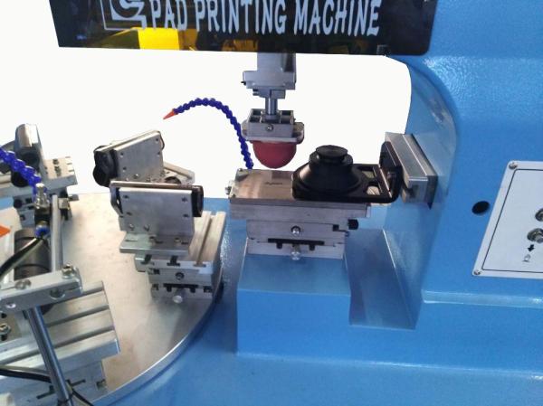 Quality 6 station rotary pad printing machine optical frame pad printing machine for sale