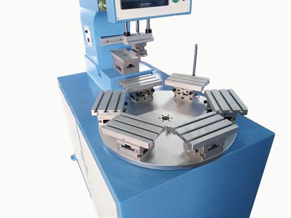 Quality 6 station rotary pad printing machine optical frame pad printing machine for sale