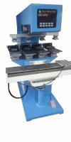 China 4 color large size shuttle pad printer for sale