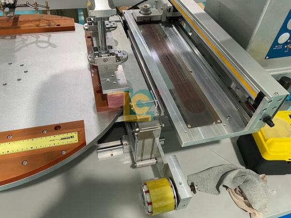 Quality Automatic Ruler One Color Pad Printing Machine with Drying System for sale