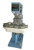 China 2-color conveyor belt pad printer for sale