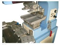 China 2-color conveyor belt pad printer for sale
