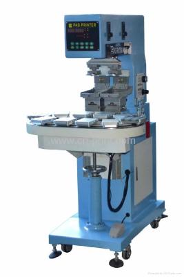 China 2-color conveyor belt pad printer for sale