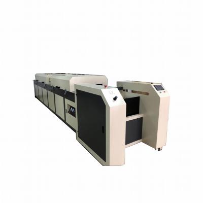 China IR Hot Drying Tunnel with cooling zone add robot hand automatic unloading system for sale