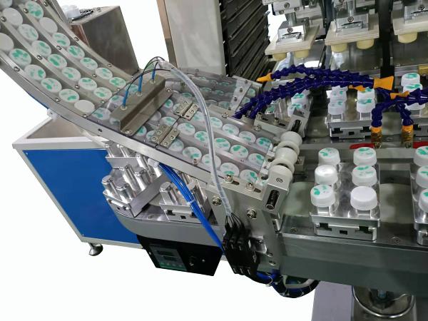 Quality 4-Color Automatic Bottle-Cap Printer for sale