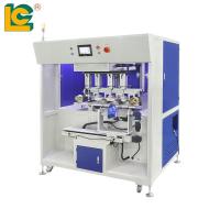 Quality Ironing four color servo rotary shuttle pad printing machine for sale