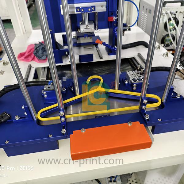 Quality Monochrome pad printing machine for hangers for sale