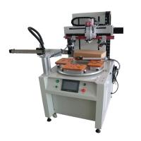 China Rotating Working Table Screen Printer & Sevro Mechanical Arm for sale