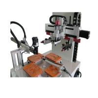 China Rotating Working Table Screen Printer & Sevro Mechanical Arm for sale