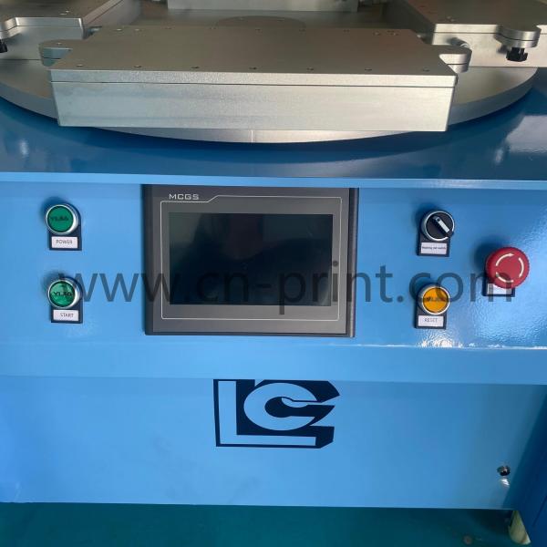 Quality Rotating Working Table Screen Printer & Sevro Mechanical Arm for sale