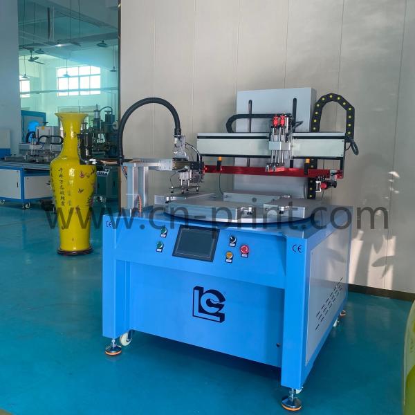 Quality Rotating Working Table Screen Printer & Sevro Mechanical Arm for sale