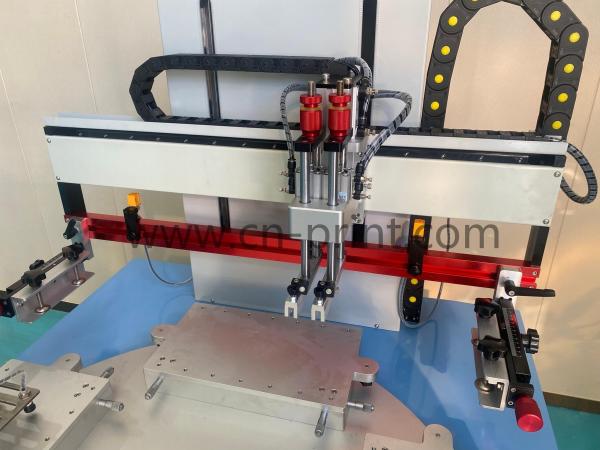 Quality Rotating Working Table Screen Printer & Sevro Mechanical Arm for sale