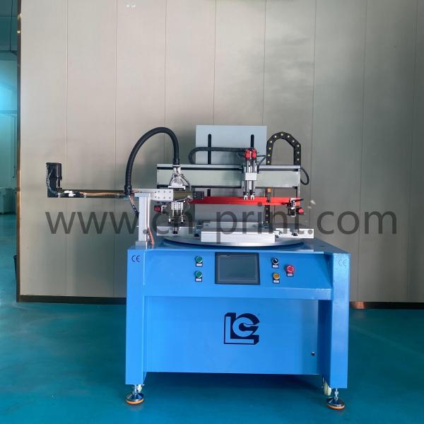 Quality Rotating Working Table Screen Printer & Sevro Mechanical Arm for sale