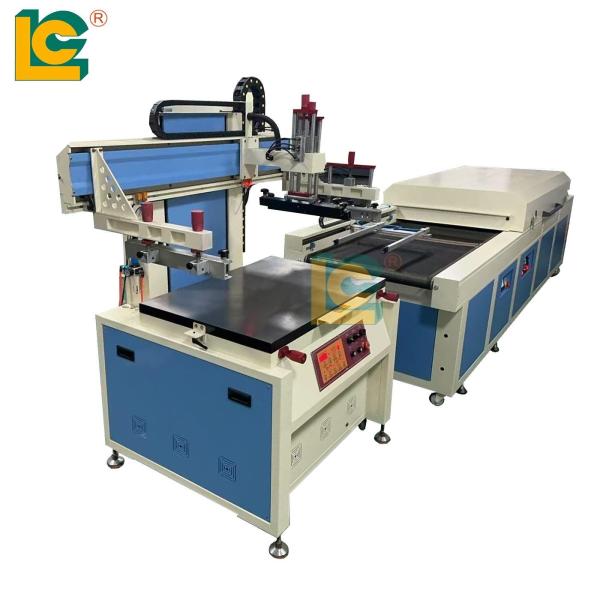 Quality Automatic Screen Printing Machine For Flat Products with IR Drying machine for sale