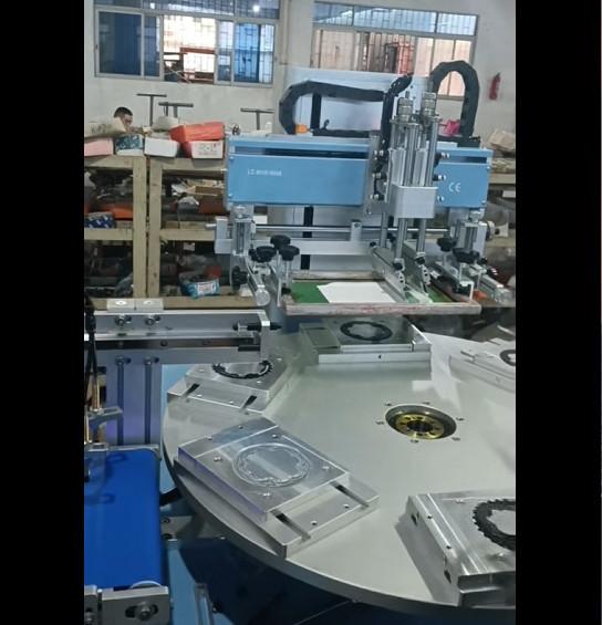 Quality Rotary pneumatic flat screen printing machine for sale