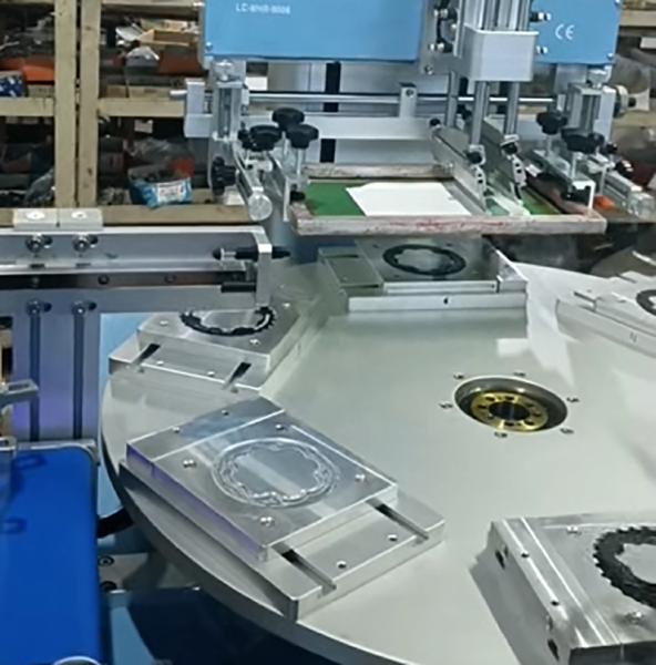 Quality Rotary pneumatic flat screen printing machine for sale
