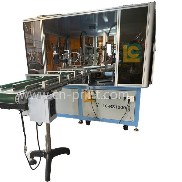 Quality LC 2-Color 12-Station Flat Bed Printer: 24 Bottles/Cycle for sale