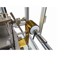 China Leather Paper Hot Stamping Machine With Automatic Slide Loading Table for sale